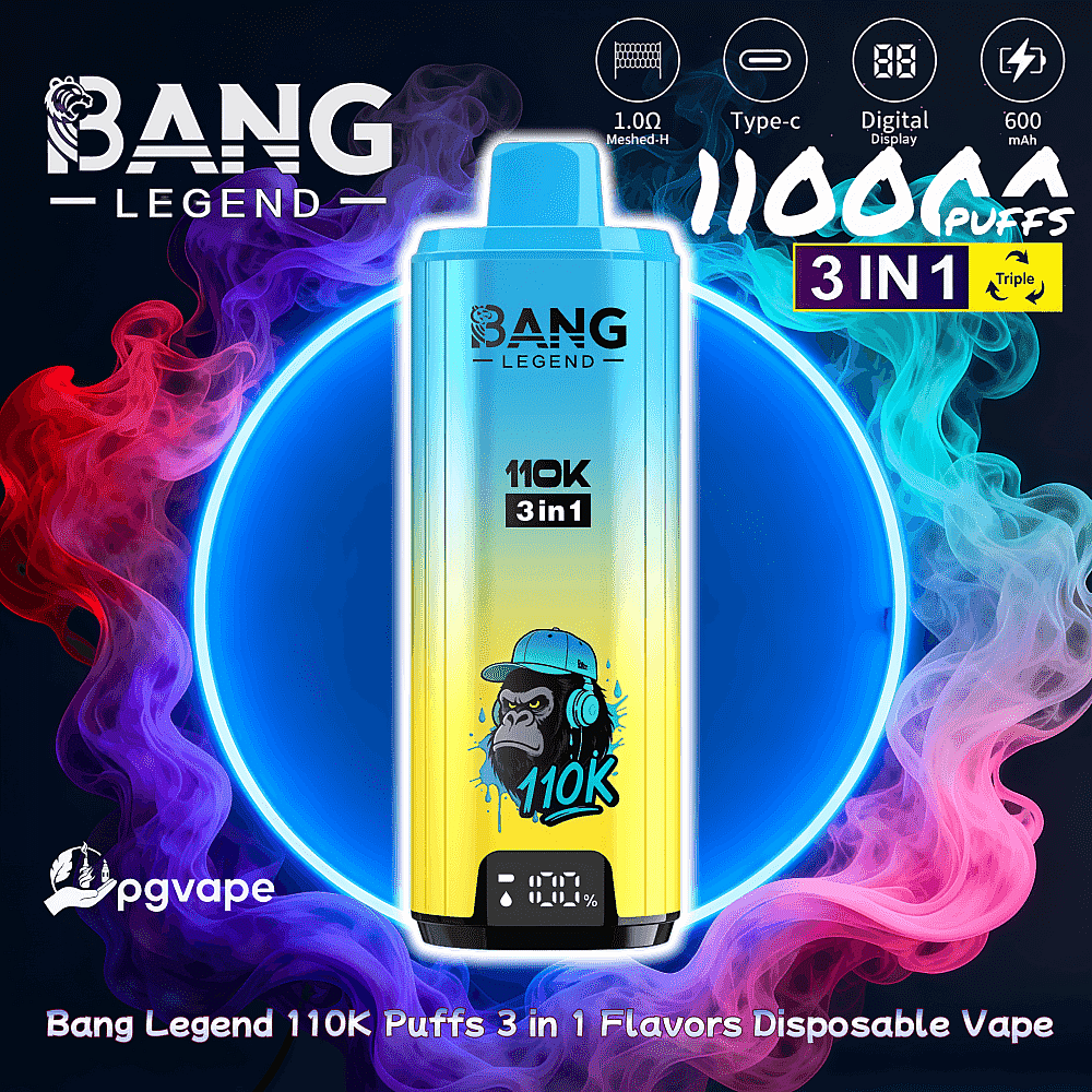 Bang Legend 110000 110K Puffs 3 in 1 Flavors Disposable Vape-Vape ...